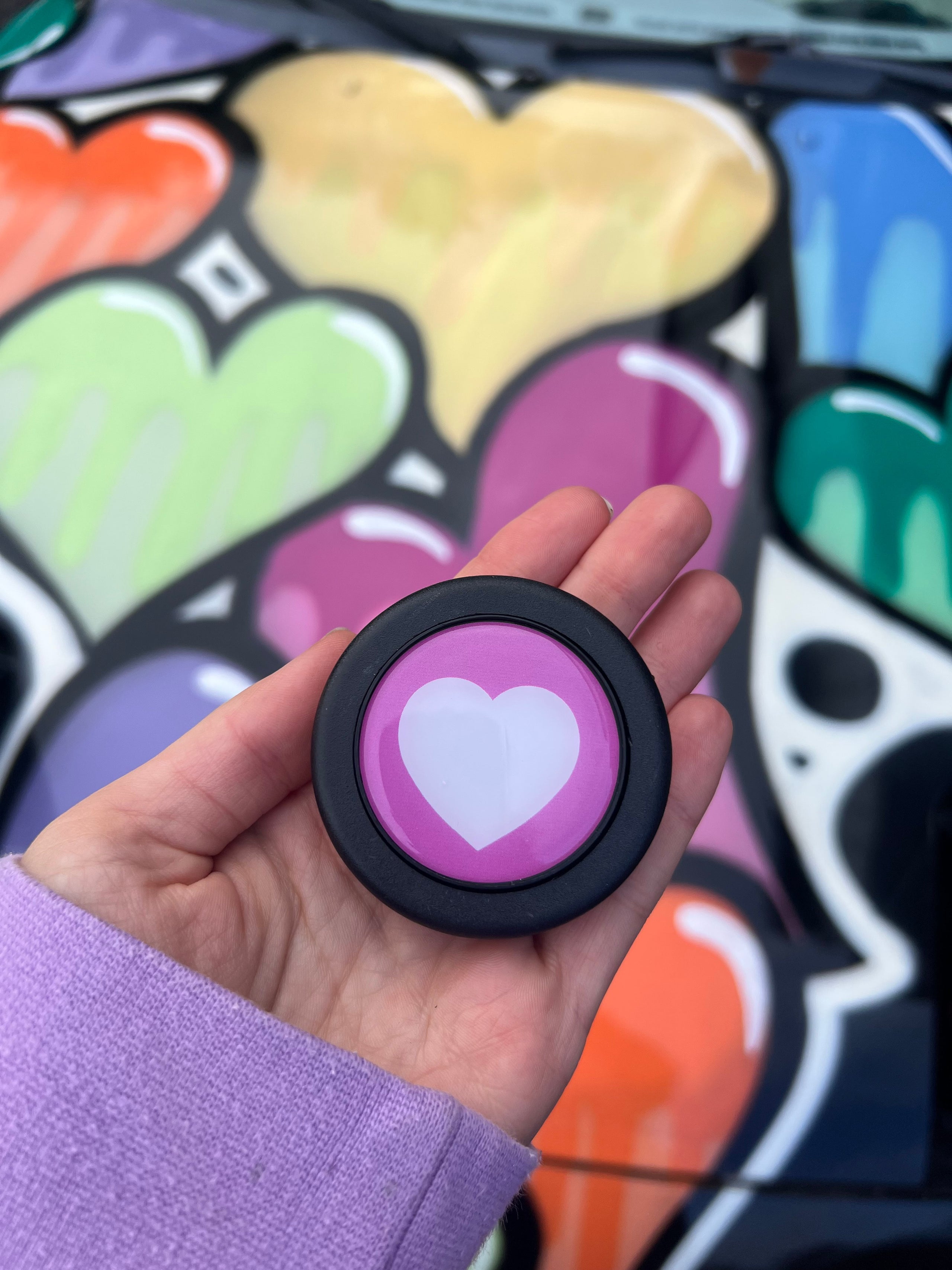 Heart Horn Button | Eccentric Garage LLC